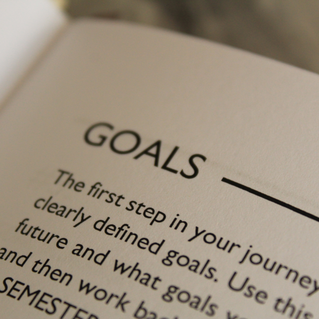 Reset, Readjust, Refocus – Semester Student Planner